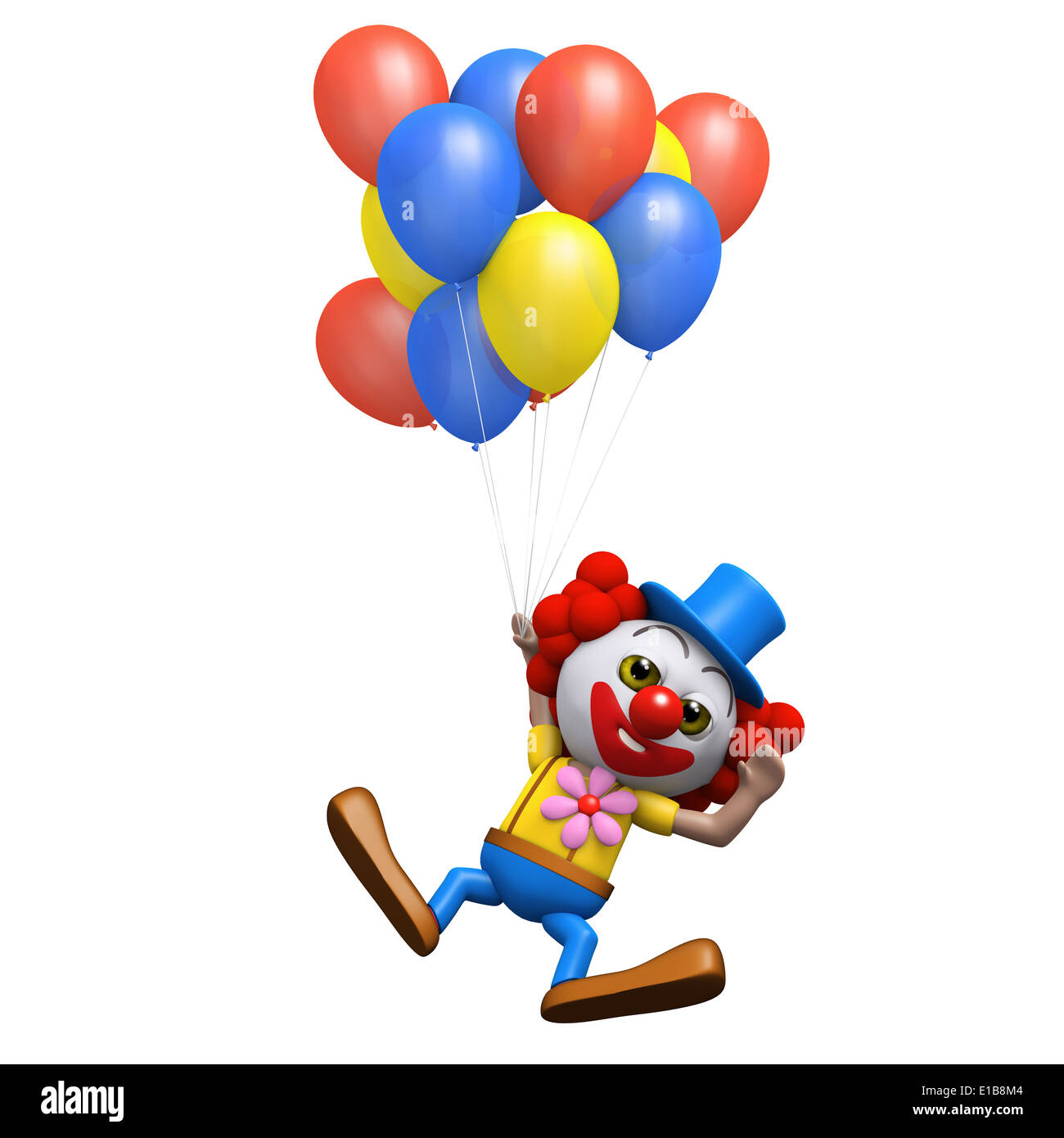 Floating Through The Air Cut Out Stock Images & Pictures - Alamy