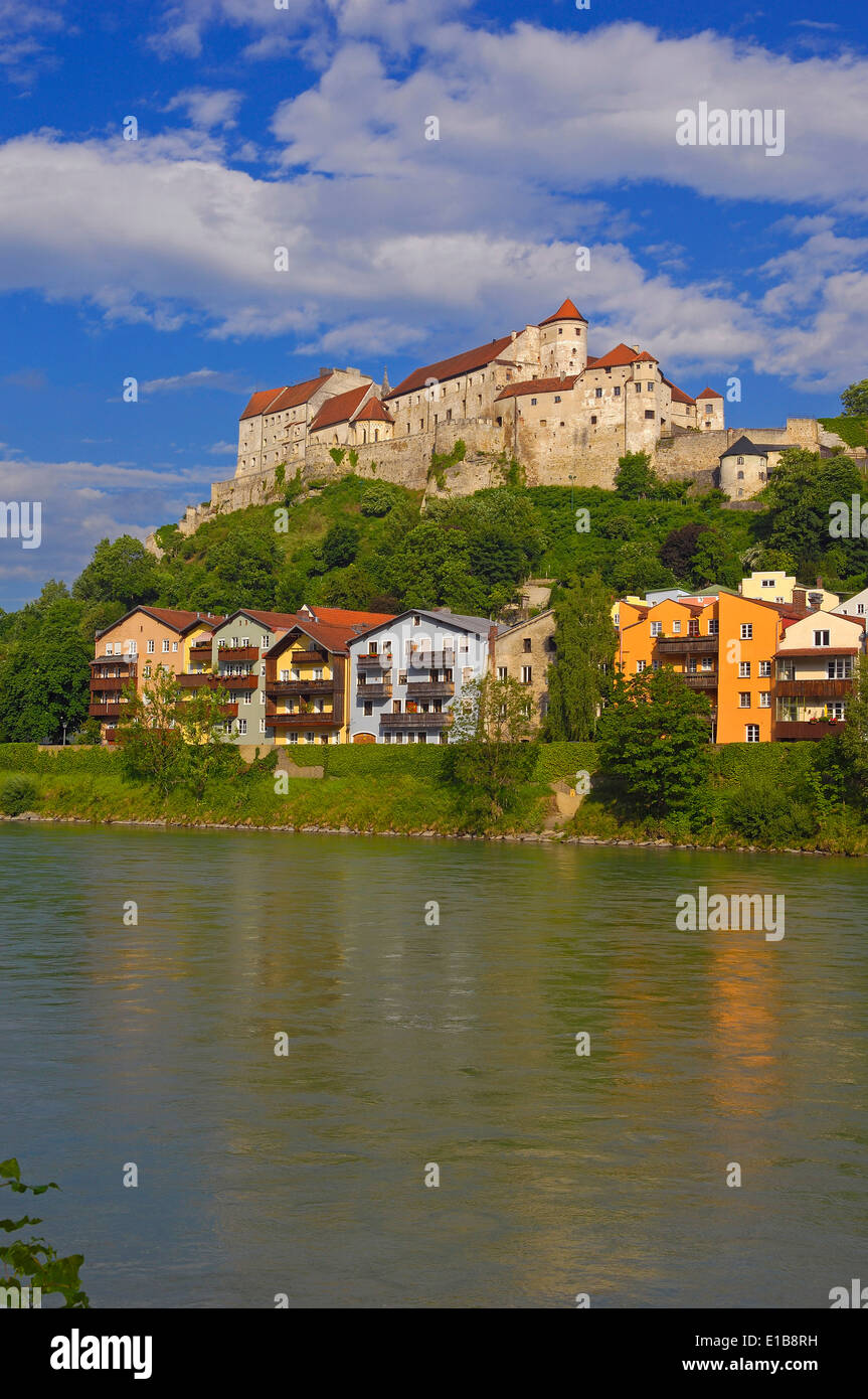 Burghausen, Castle, Altötting district, Upper Bavaria, Bavaria, Germany ...