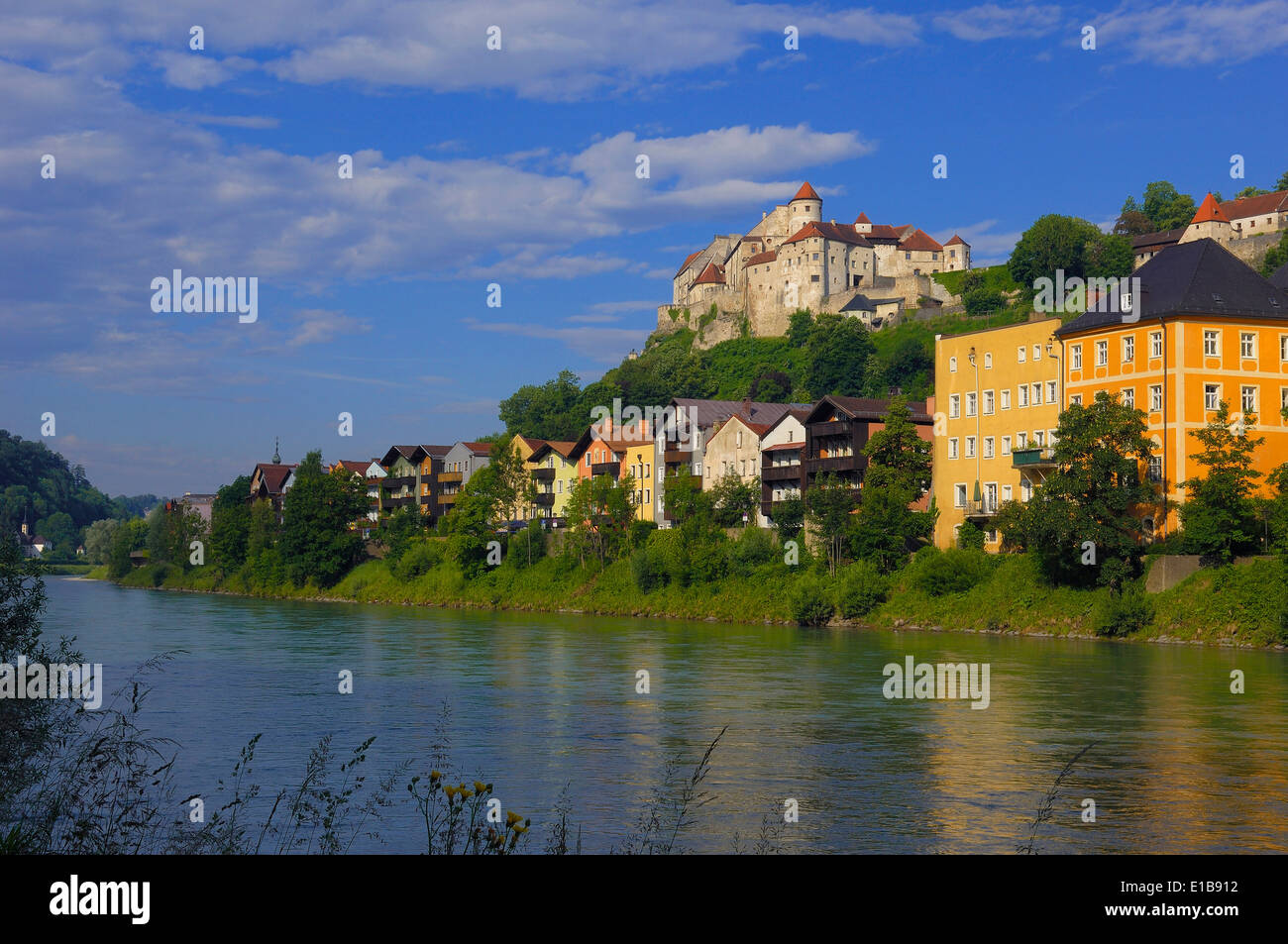 Burghausen, Castle, Altötting district, Upper Bavaria, Bavaria, Germany ...