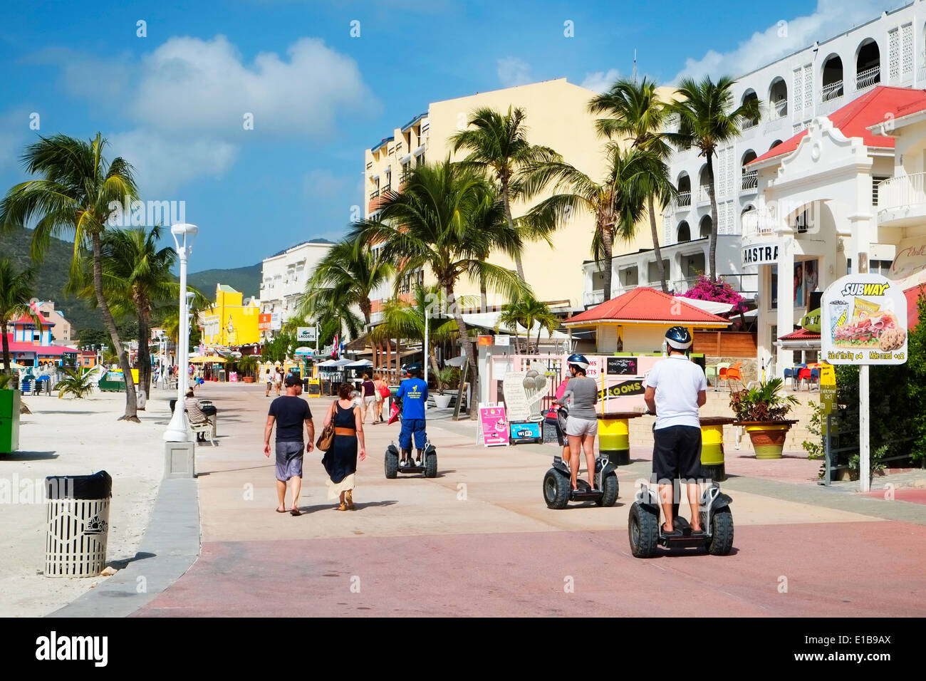 Downtown St Maarten Martin Caribbean Island Cruise Ship Norwegian Sun ...
