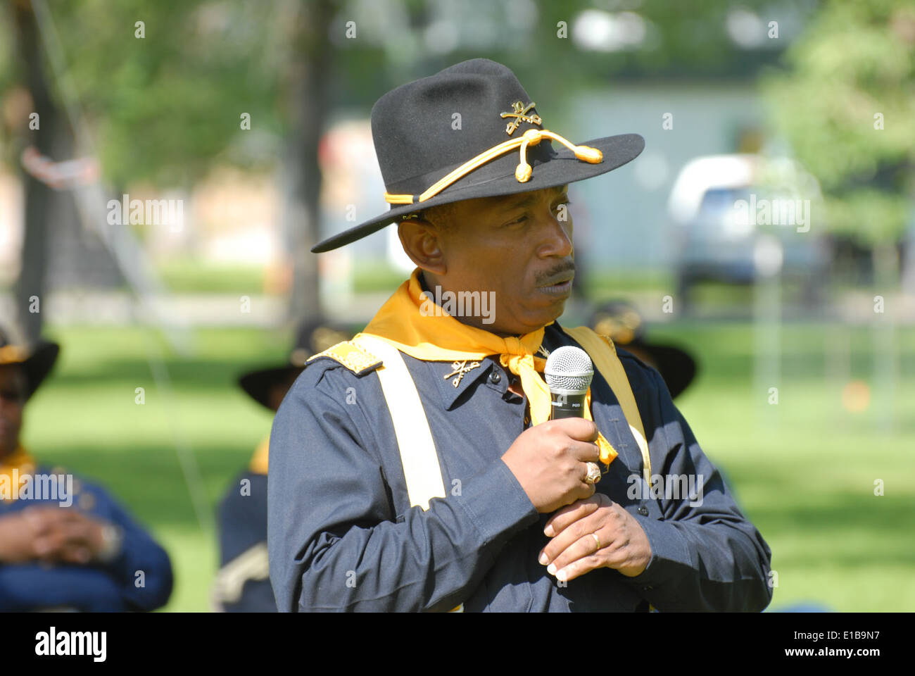 In 1910, the Buffalo Soldiers, members of the 25th Infantry Regiment ...