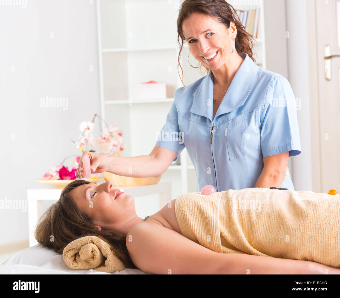 Gemstone therapy hi-res stock photography and images - Alamy