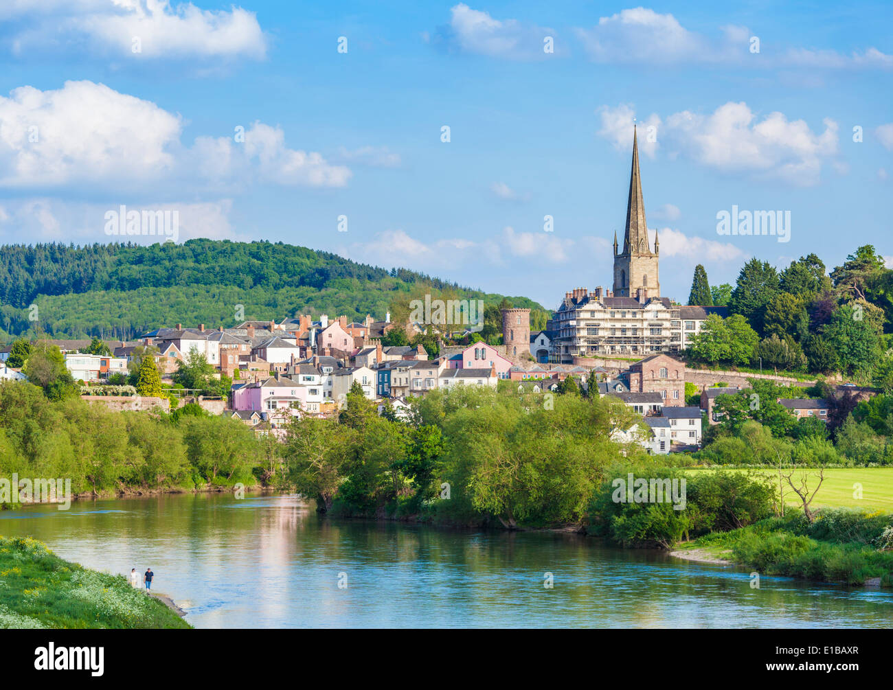 Ross on Wye, River Wye Valley, Herefordshire, England, UK, EU Stock ...
