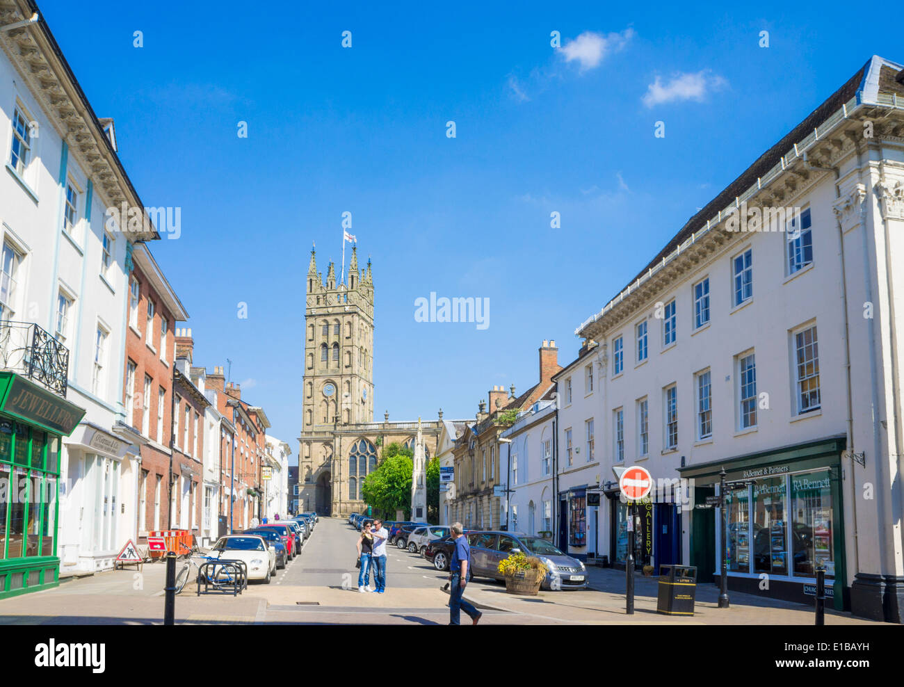 Warwick town centre hi-res stock photography and images - Alamy