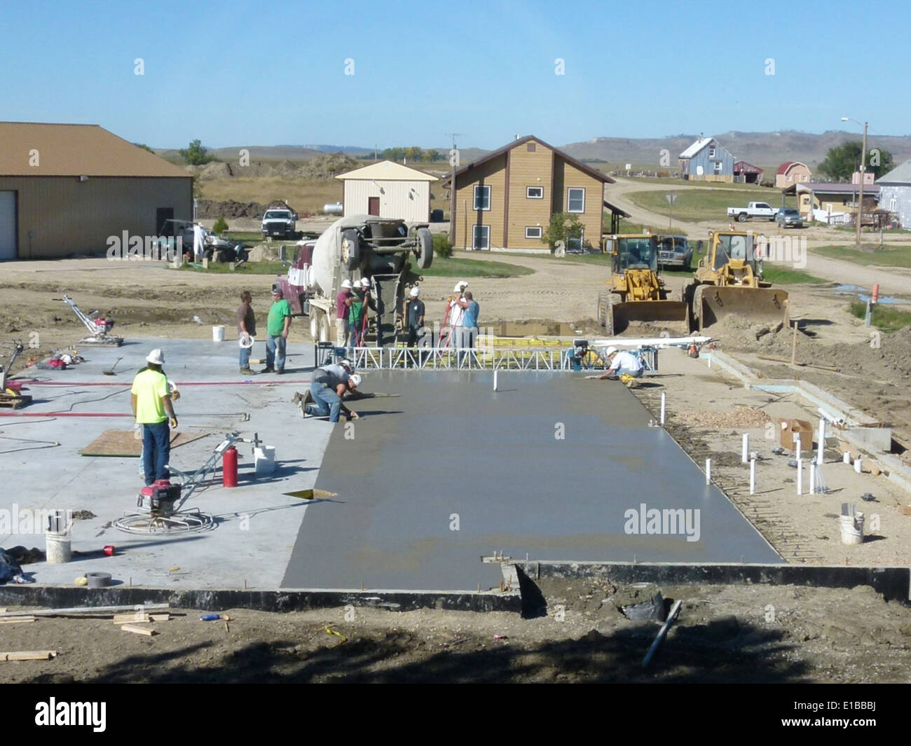 The Second Section of the Floor Camp Crook, located in Custer National ...