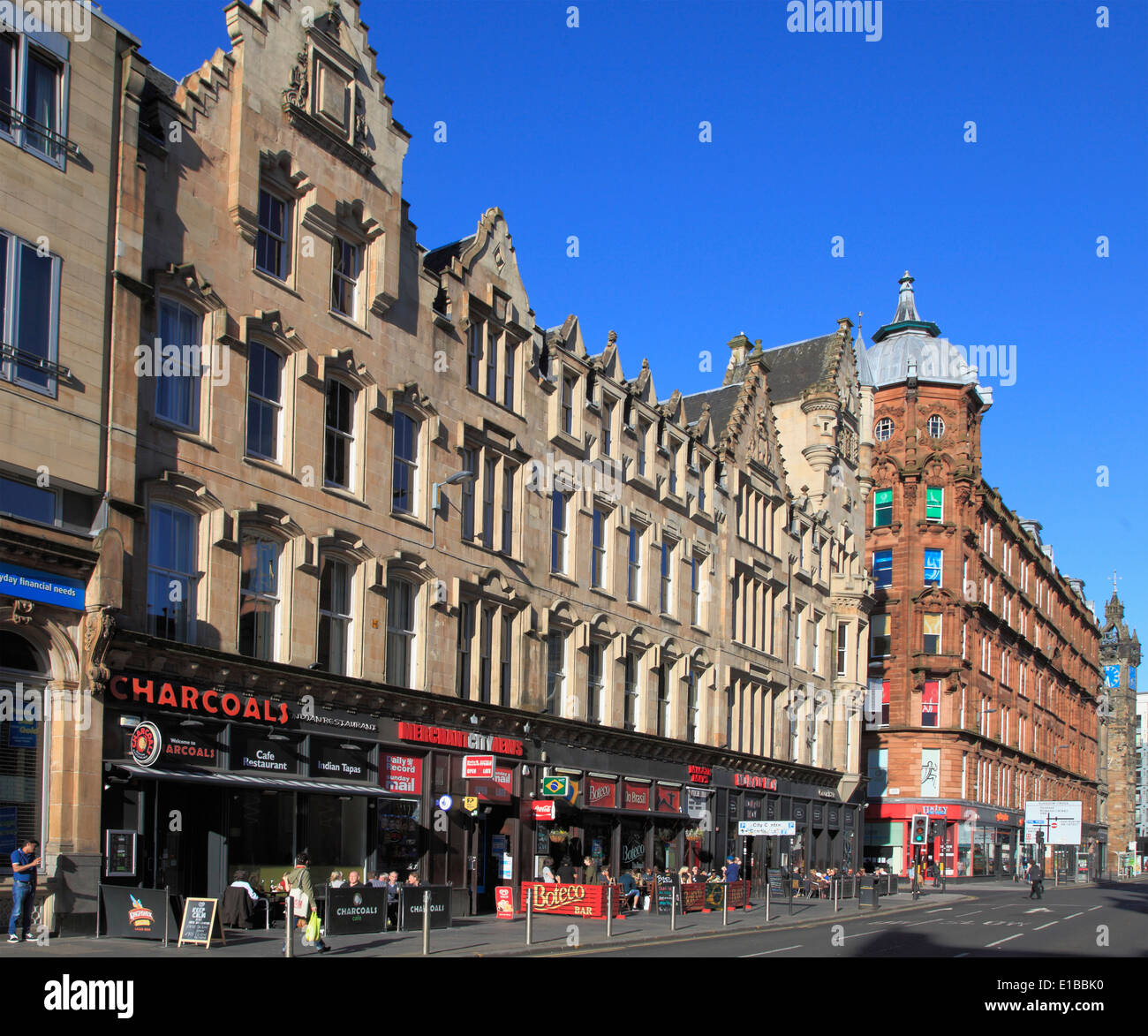Glasgow trongate hi-res stock photography and images - Alamy