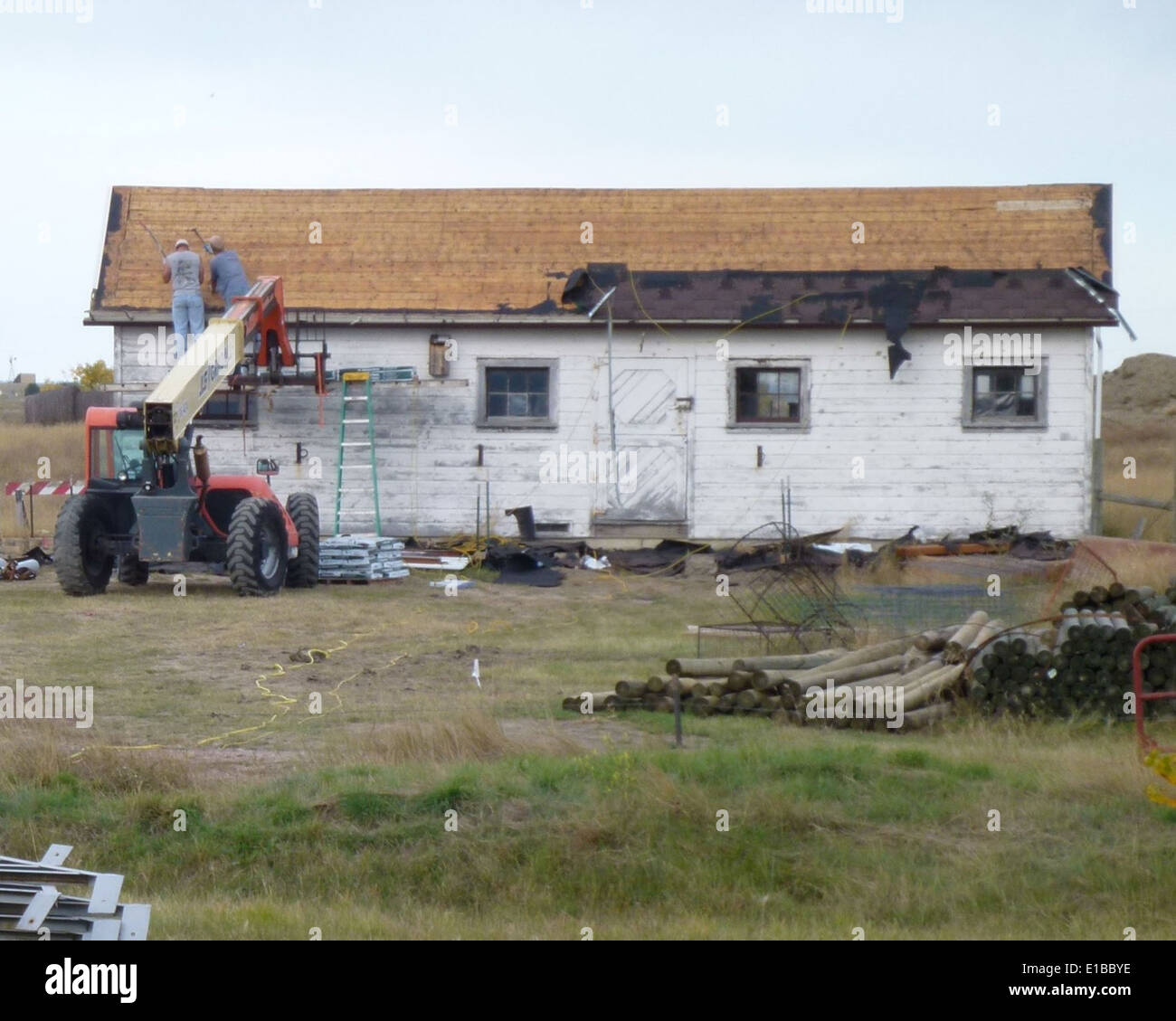 This project involves roofing a barn at Camp Crook within Custer ...