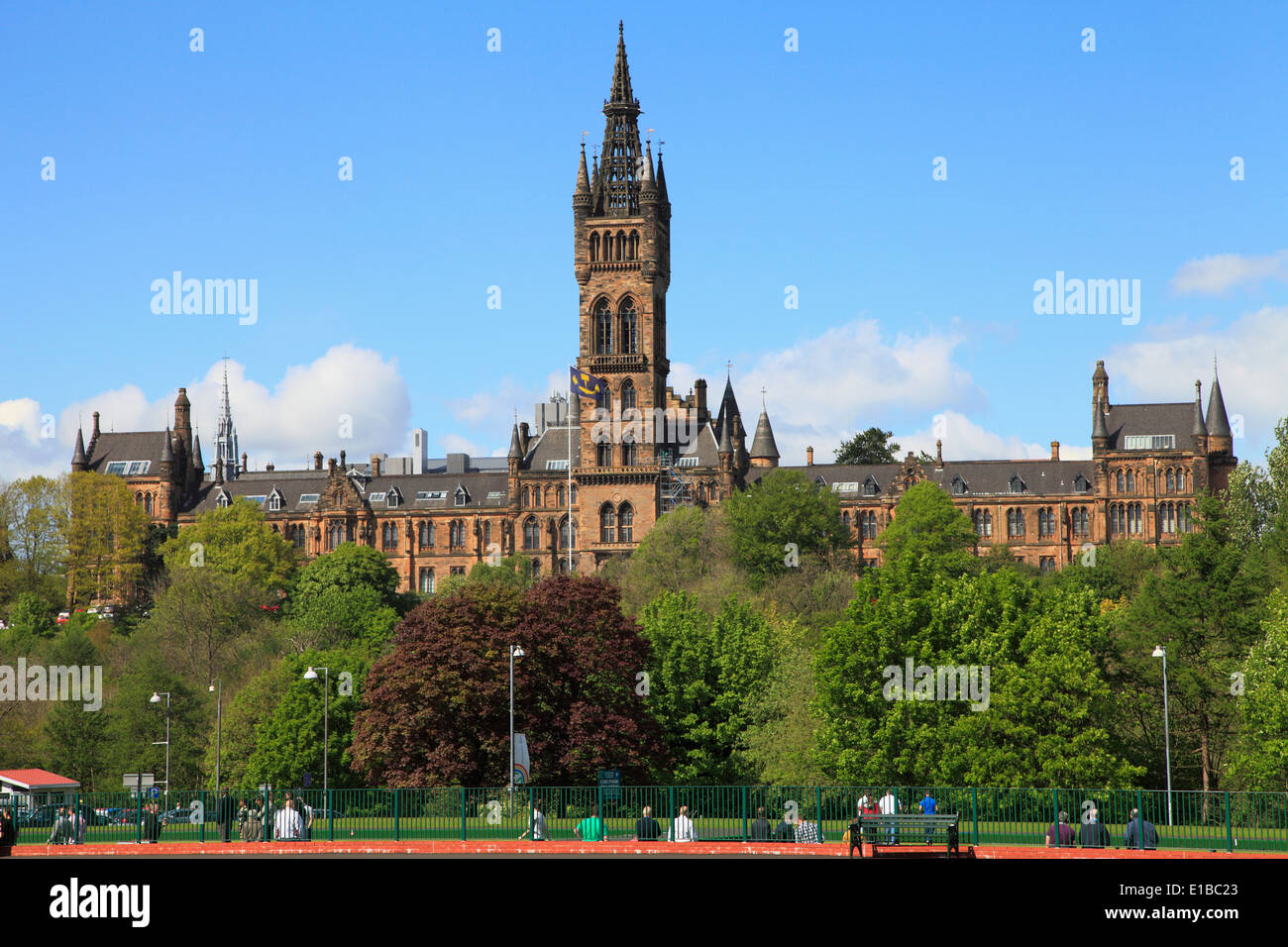 UK, Scotland, Glasgow, University Stock Photo - Alamy
