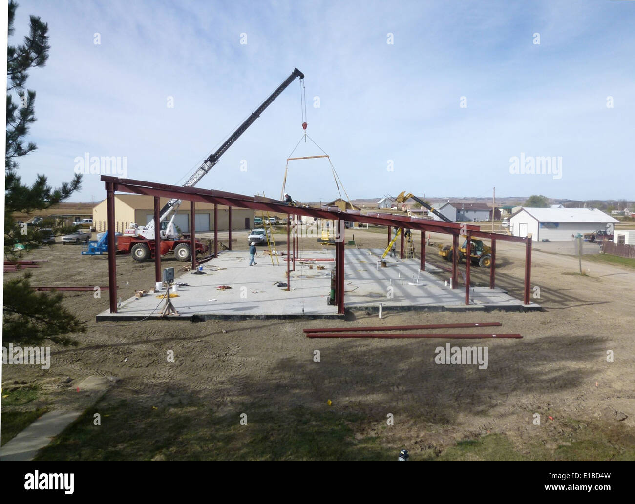 The new office at Camp Crook, located in the Custer National Forest, is ...