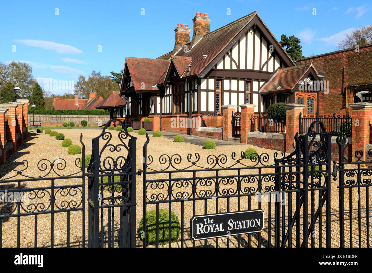 Wolferton, The Royal Railway Station, Norfolk, England UK, preserved ...