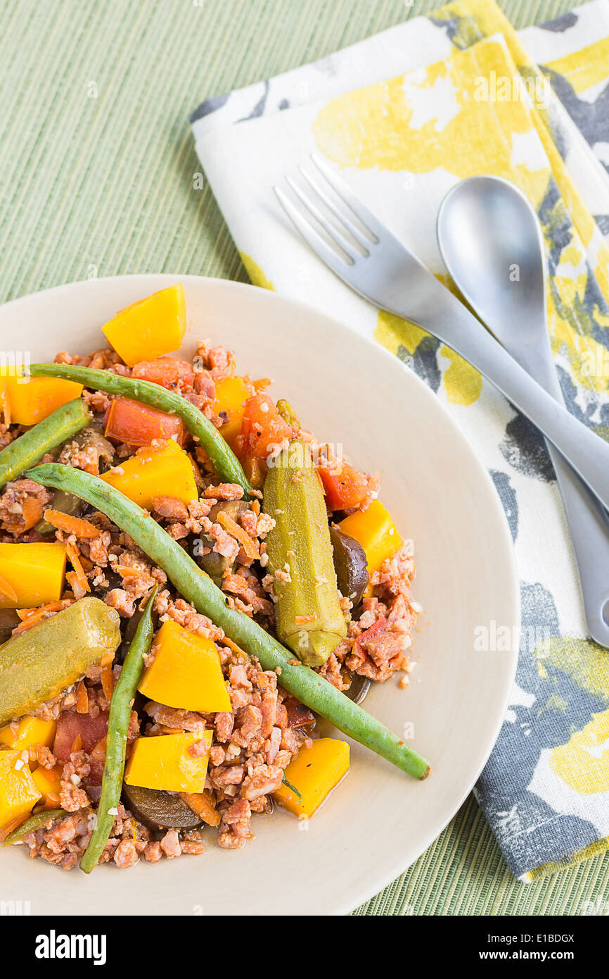 Pinakbet is an indigenous Filipino dish made from mixed vegetables and ...