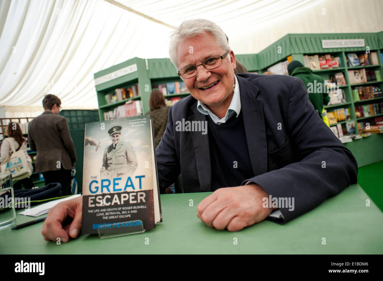 Hay on Wye, Powys, Wales, UK . 29th May 2014. Pictured: Simon Pearson ...