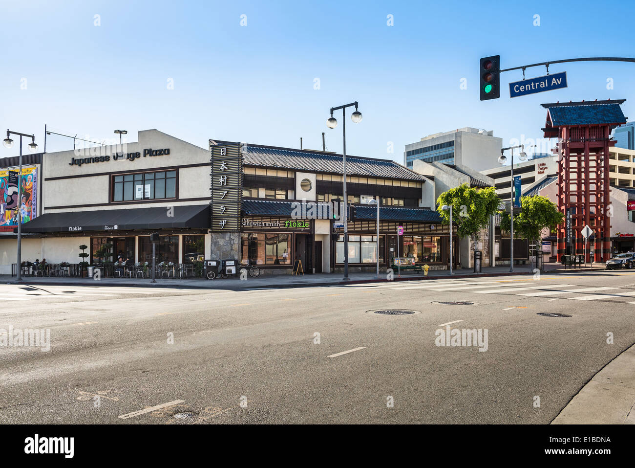Little Tokyo located in downtown Los Angeles Stock Photo - Alamy