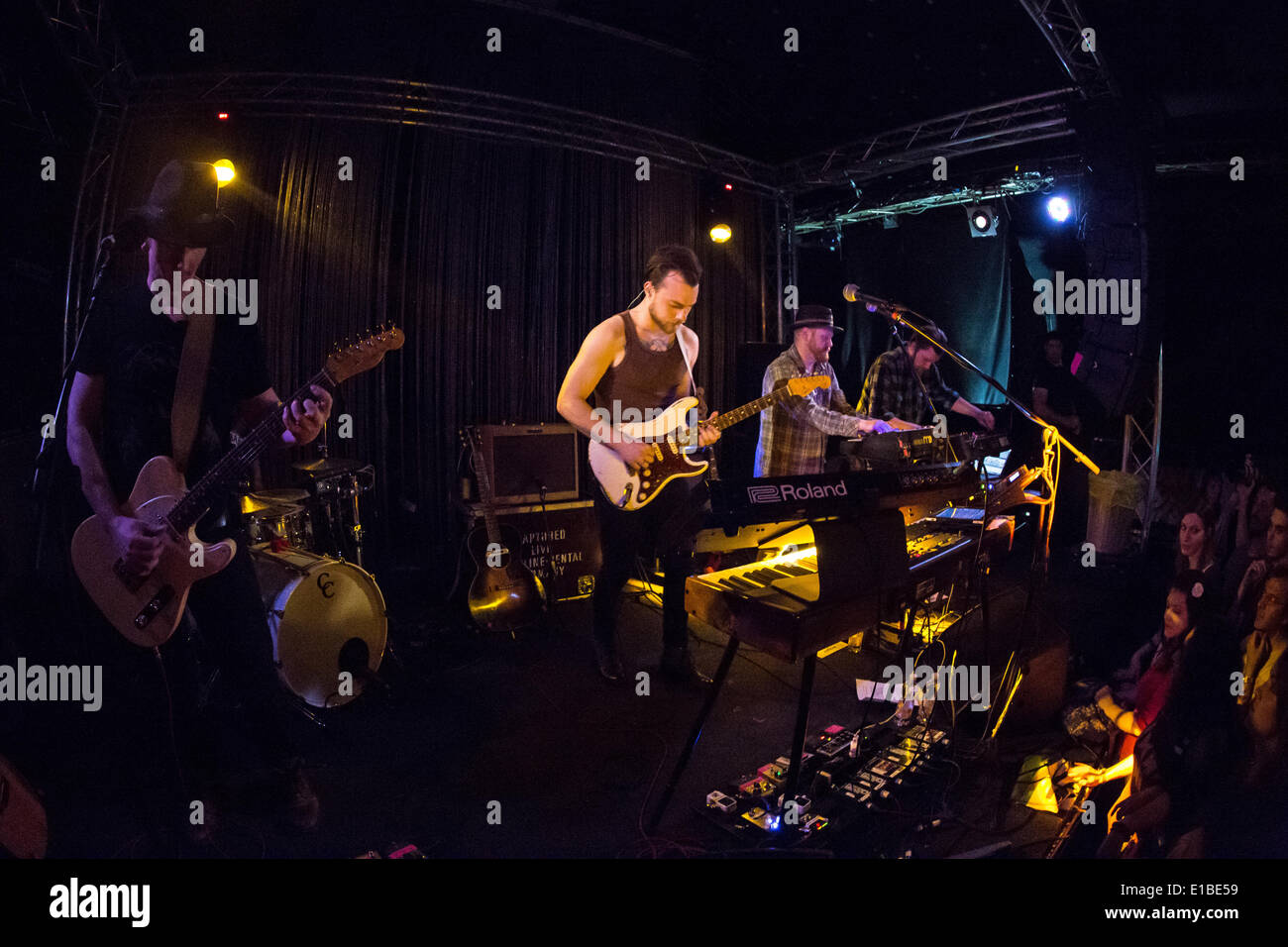 Milan Italy. 28th May 2014. The Icelandic singer-songwriter ASGEIR ...