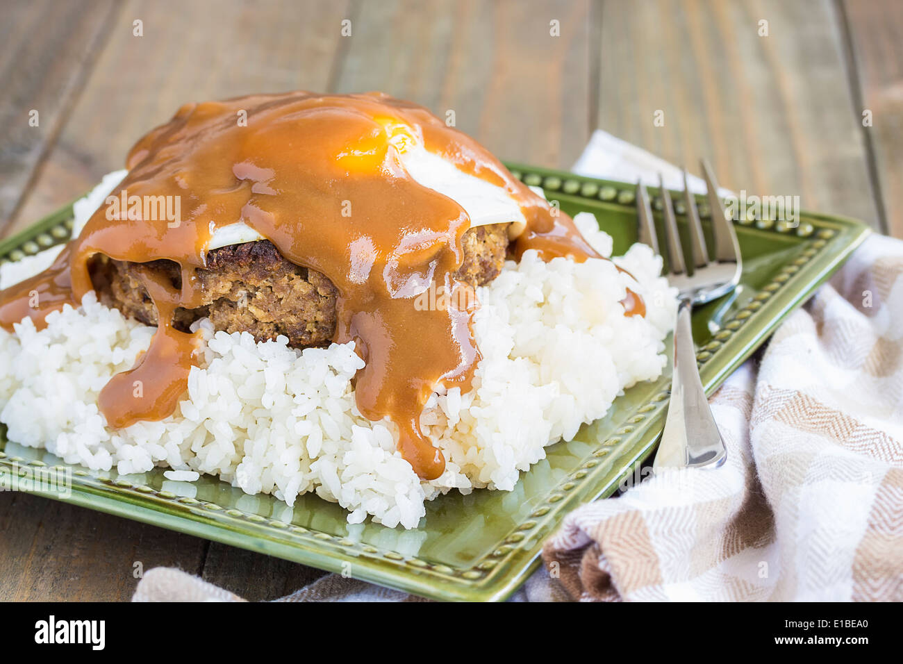 Loco moco hawaii hi-res stock photography and images - Alamy