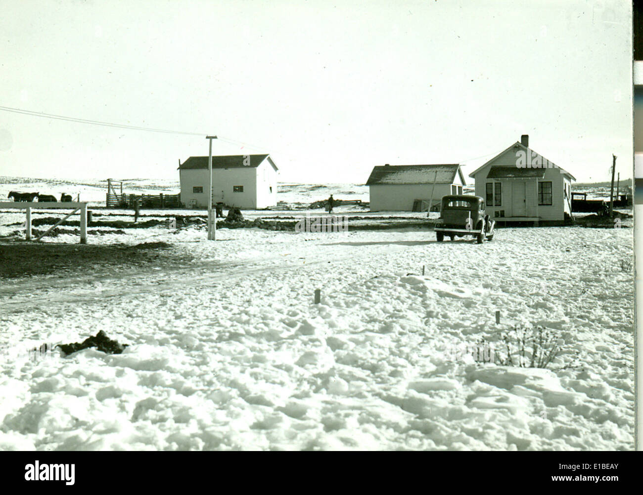 The Jackson 3 Ranger Station, established in 1935 within the Beaverhead ...