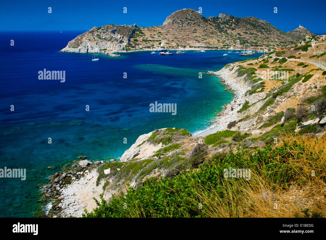 Knidos ancient Greek city ruins. Datca peninsula, Mugla province, Turkey, Asia Stock Photo - Alamy