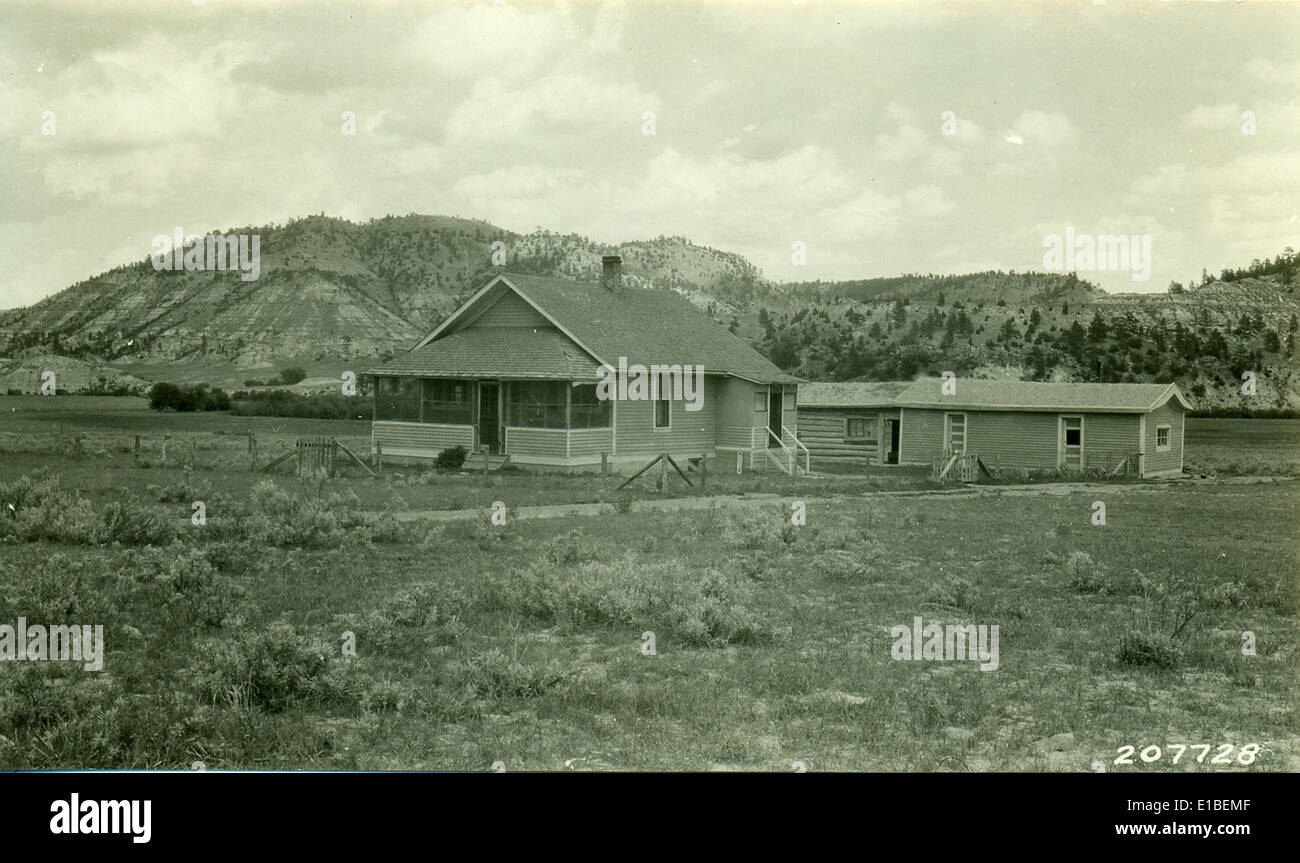 Fort Howes, established in 1925, is a historic site near the Custer ...