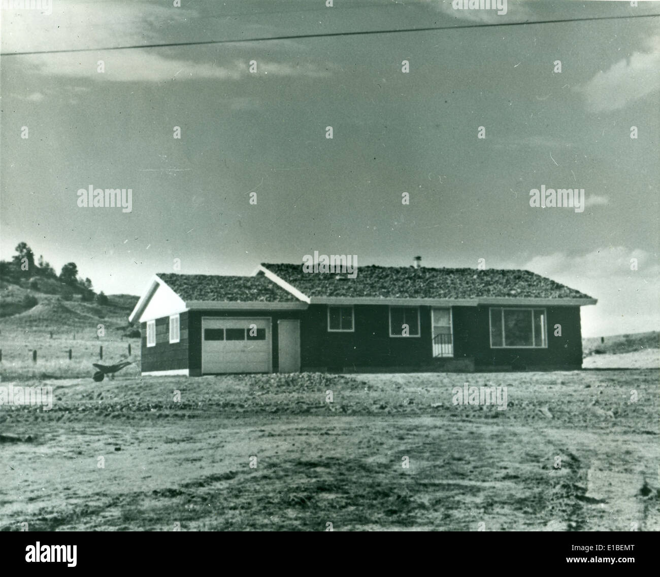 The Fort Howes residence, part of the historic Custer Ranger Station ...