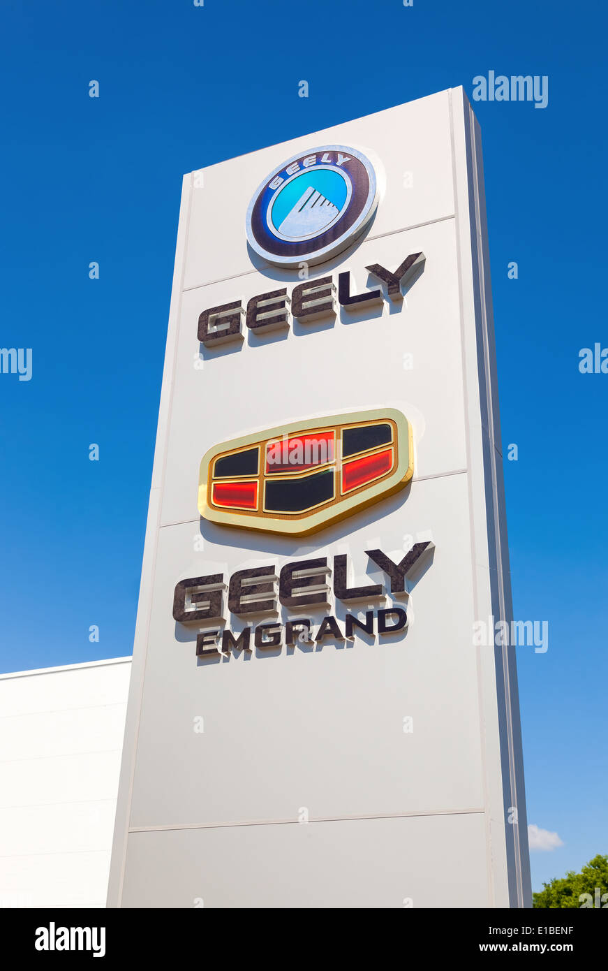 Geely sign hi-res stock photography and images - Alamy