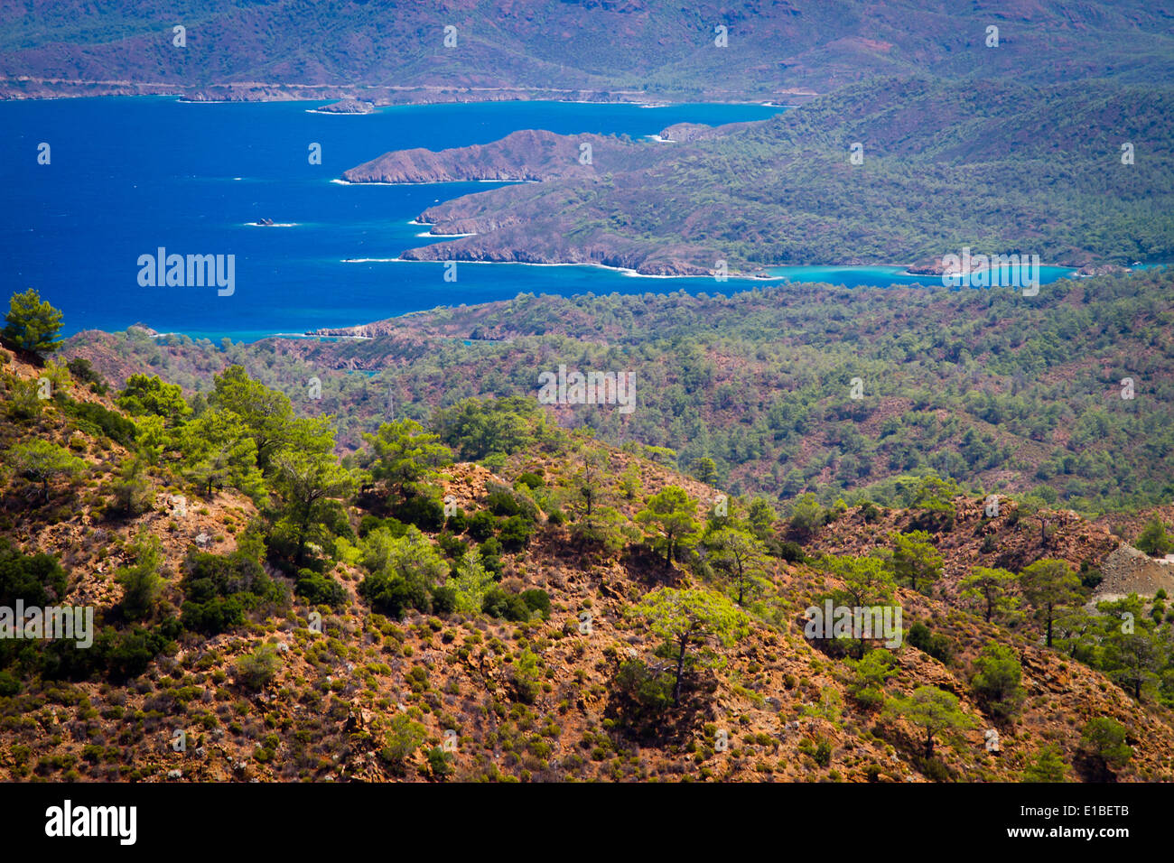 Datca peninsula, Mugla province, Anatolia, Turkey, Asia Stock Photo - Alamy
