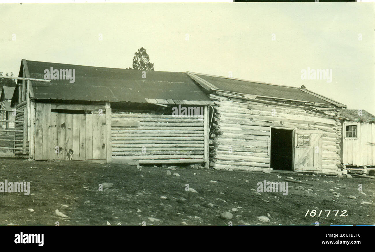 The Fleecer 4 barn, built in 1923, is part of the historic Ranger ...