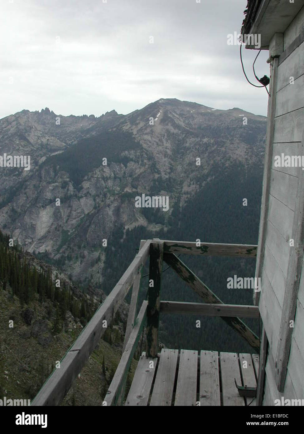 Boulder Point Lookout, perched on Salmon Mountain in Montana, offers ...