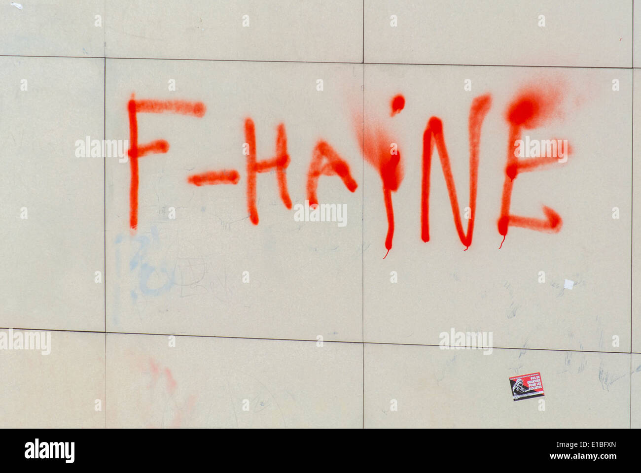 Paris, France, Anti-National Front, Extreme Right Politics ...