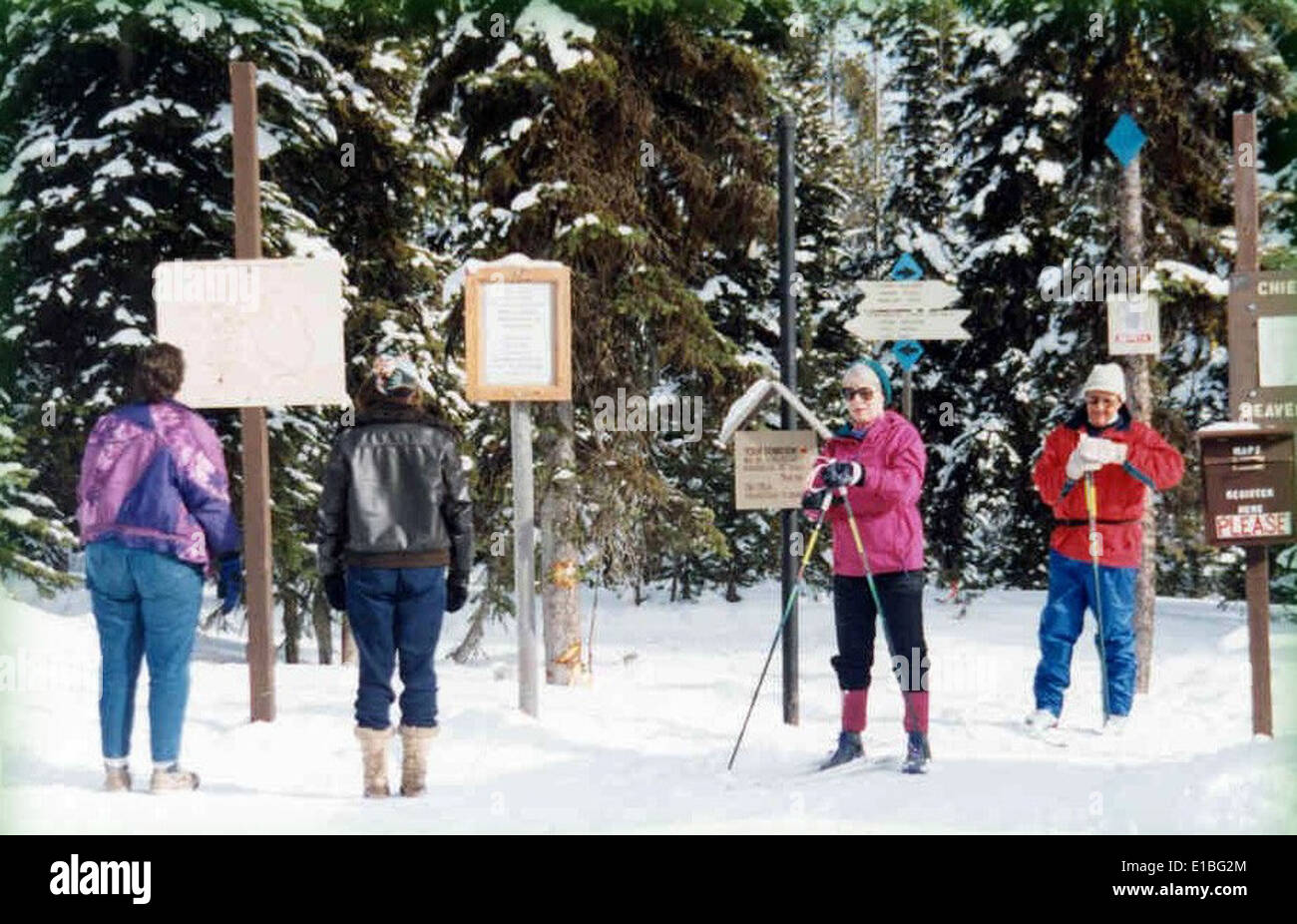 Chief Joseph Cross Country Ski Trail in Montana offers an ideal setting ...