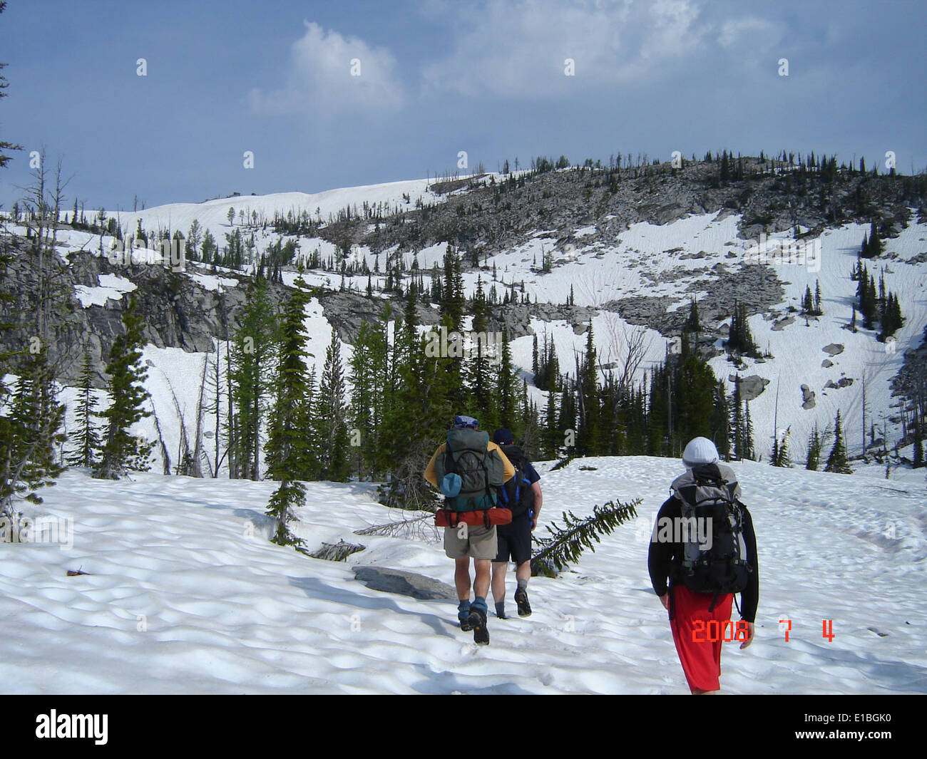 The image shows the outflow of a river reservoir in the Apache ...