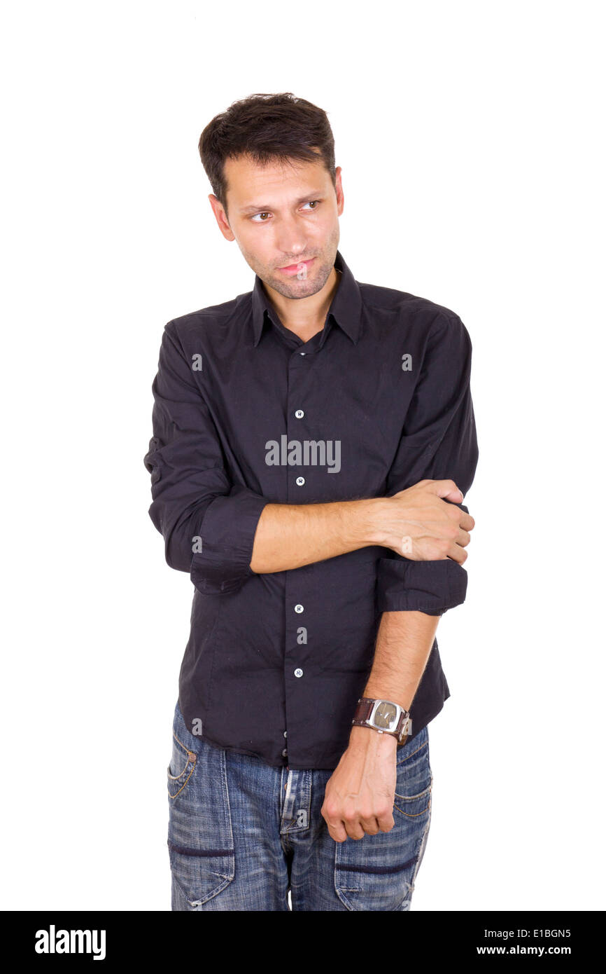 Troubled man hi-res stock photography and images - Alamy
