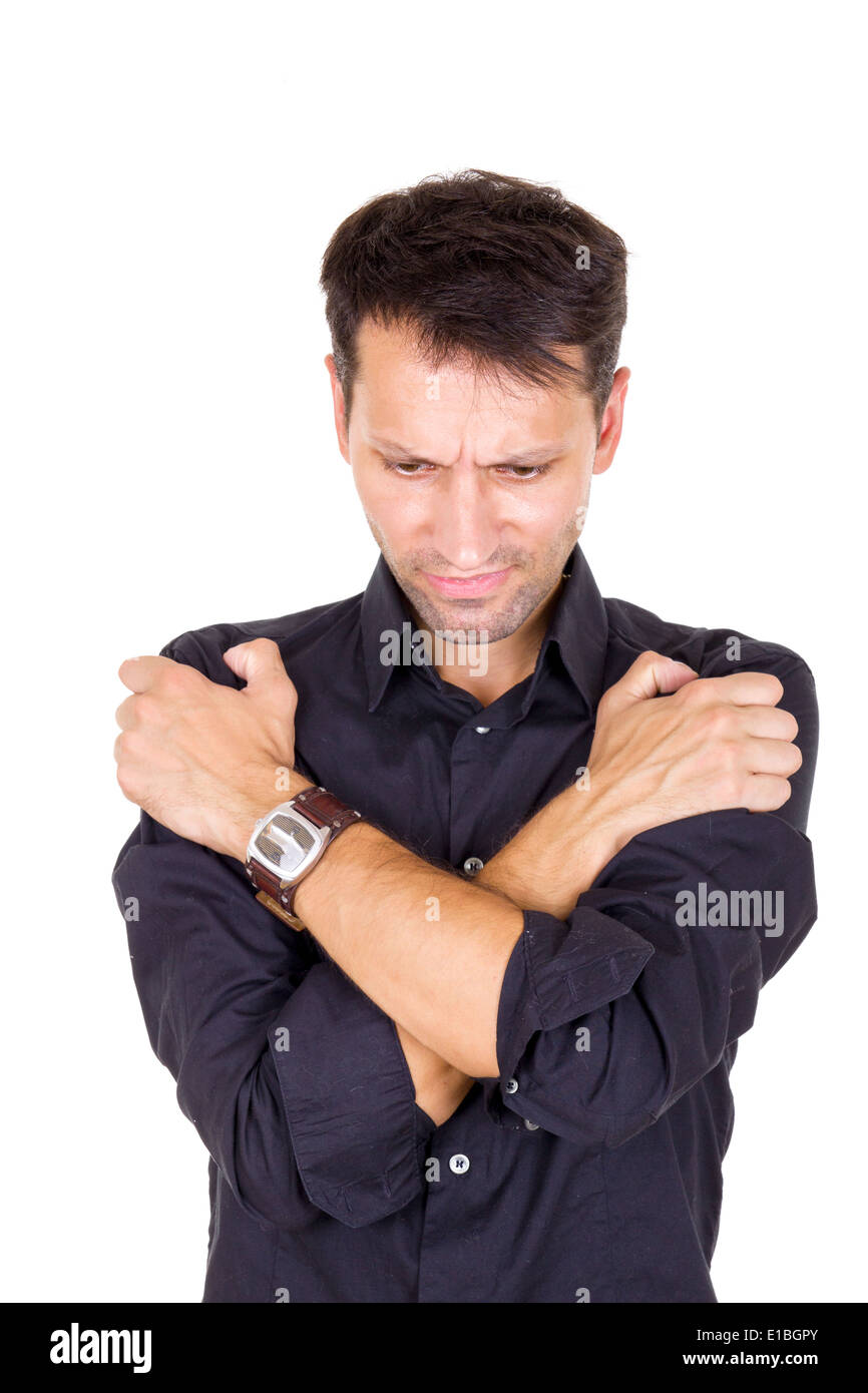 Stressed out man hi-res stock photography and images - Alamy