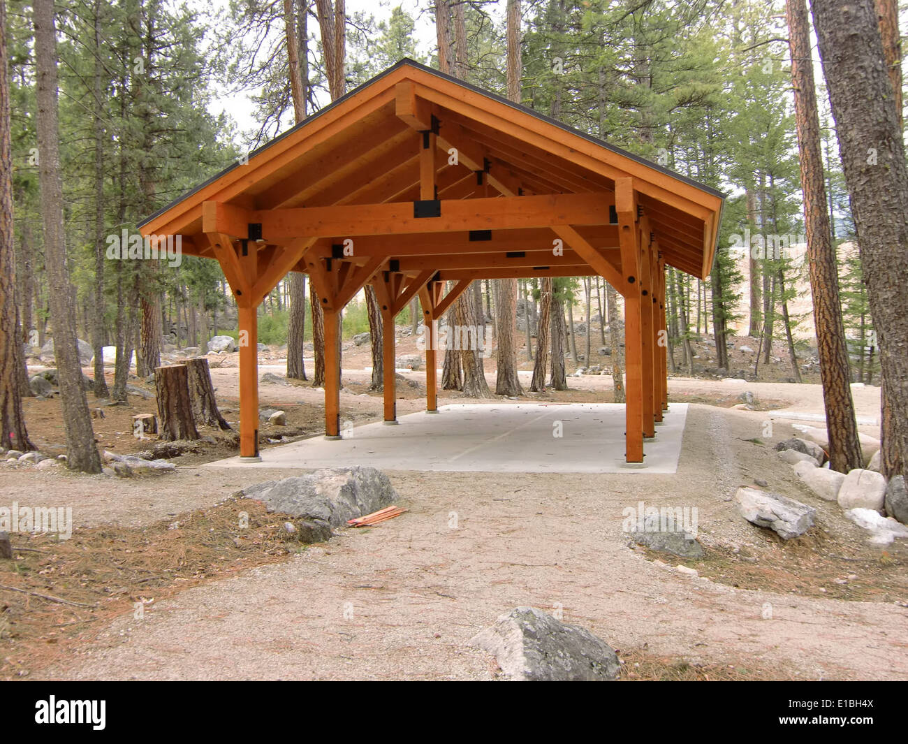 Lake Como's Group Site Area underwent improvements with a new pavilion ...