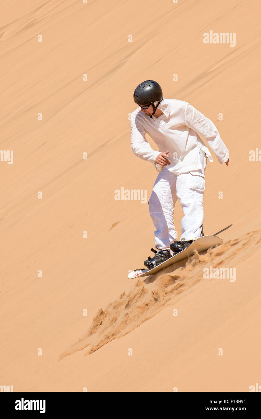 Sandboarding] namibia, africa hi-res stock photography and images - Alamy