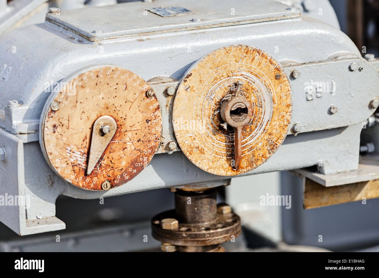 Details of broken high voltage transformer Stock Photo - Alamy