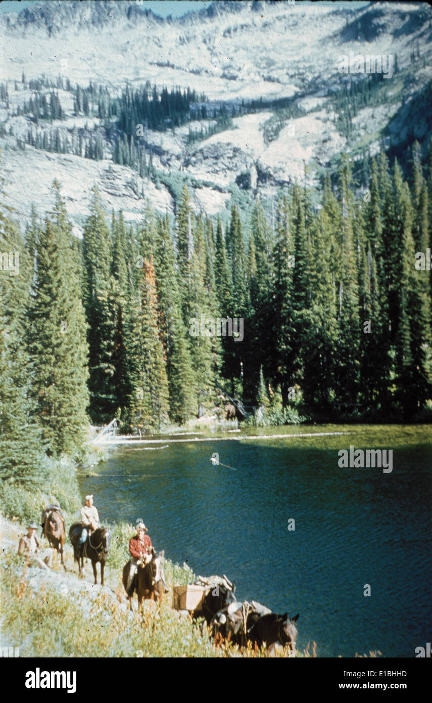 Packing for a trip to High Lake in the Bitterroot Mountains involves ...