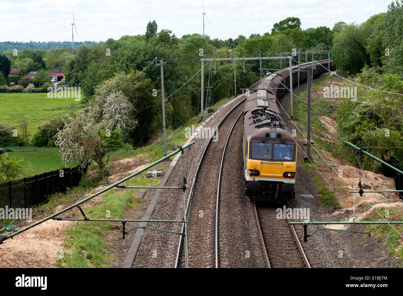 Freight train on wcml hi-res stock photography and images - Alamy