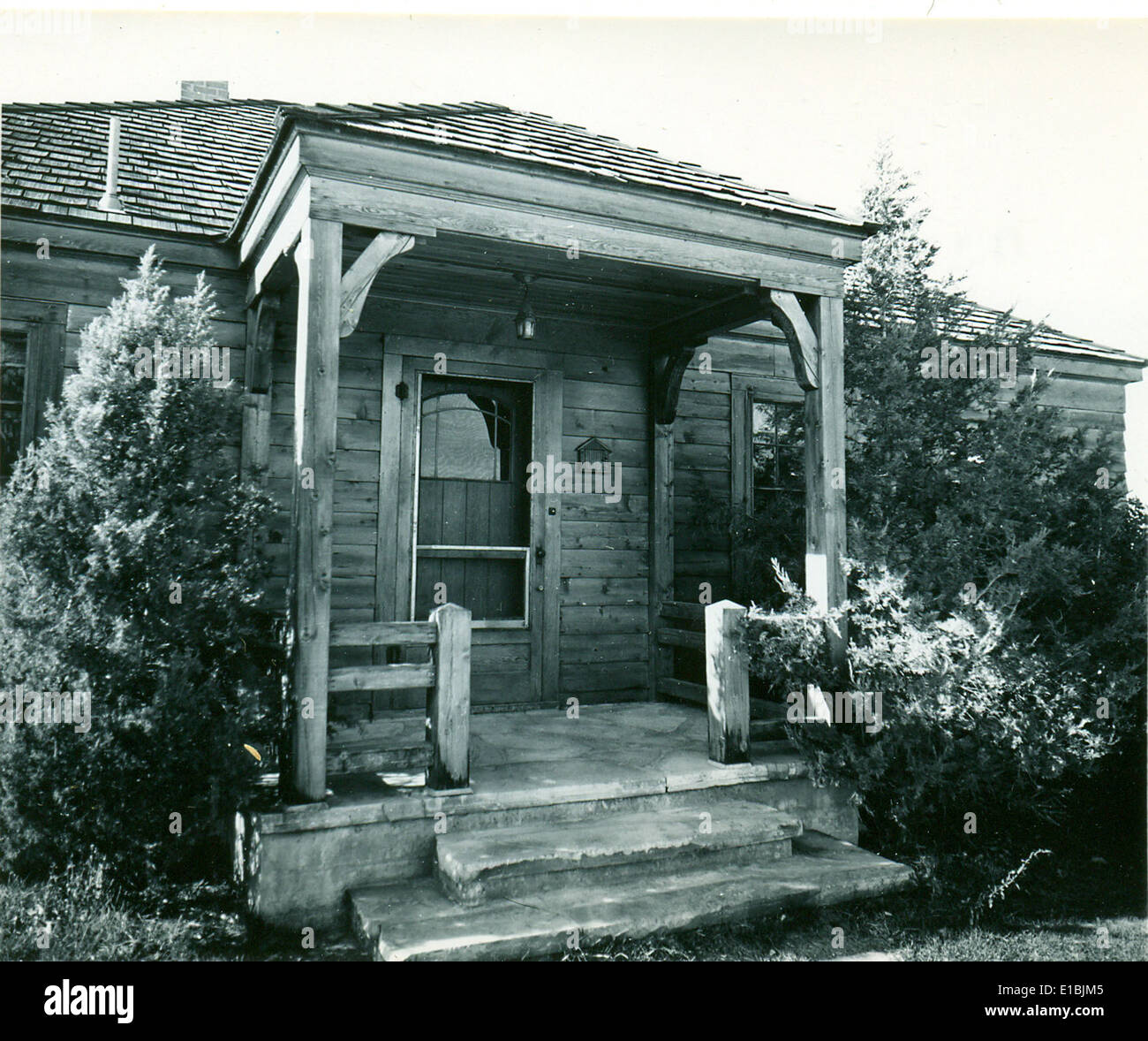 The entrance to the CF Ranger Station in the Helena National Forest ...