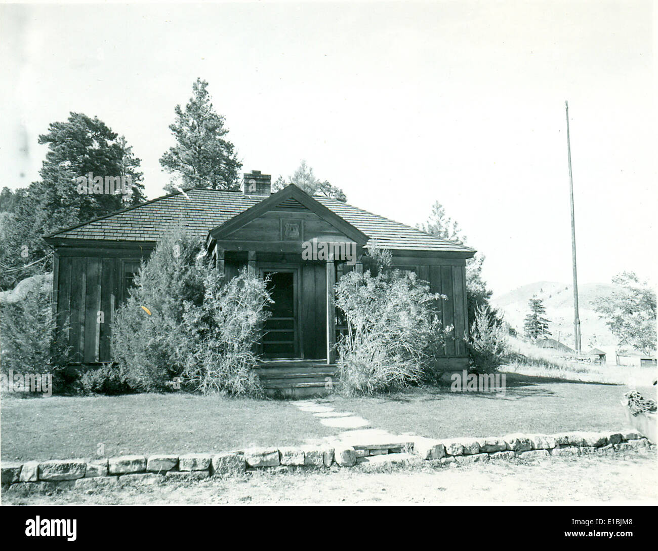 The CF Ranger Station office, operated by the Forest Service, is ...