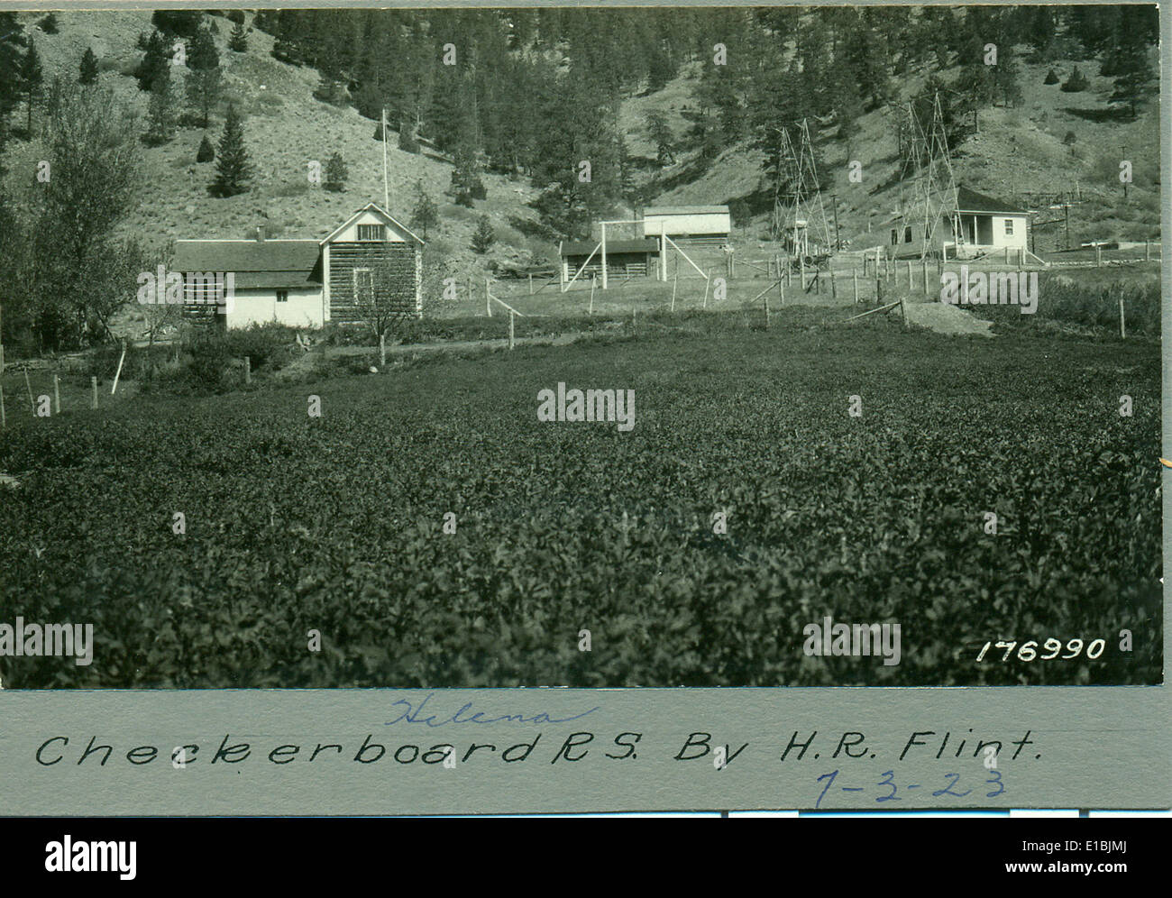 The Checkerboard 3 Forest Service Ranger Station, located in the Helena ...