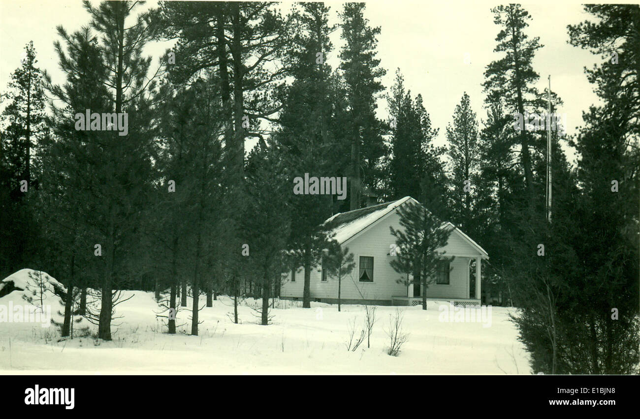 The Lincoln 2 Forest Service Ranger Station is located in the Helena ...