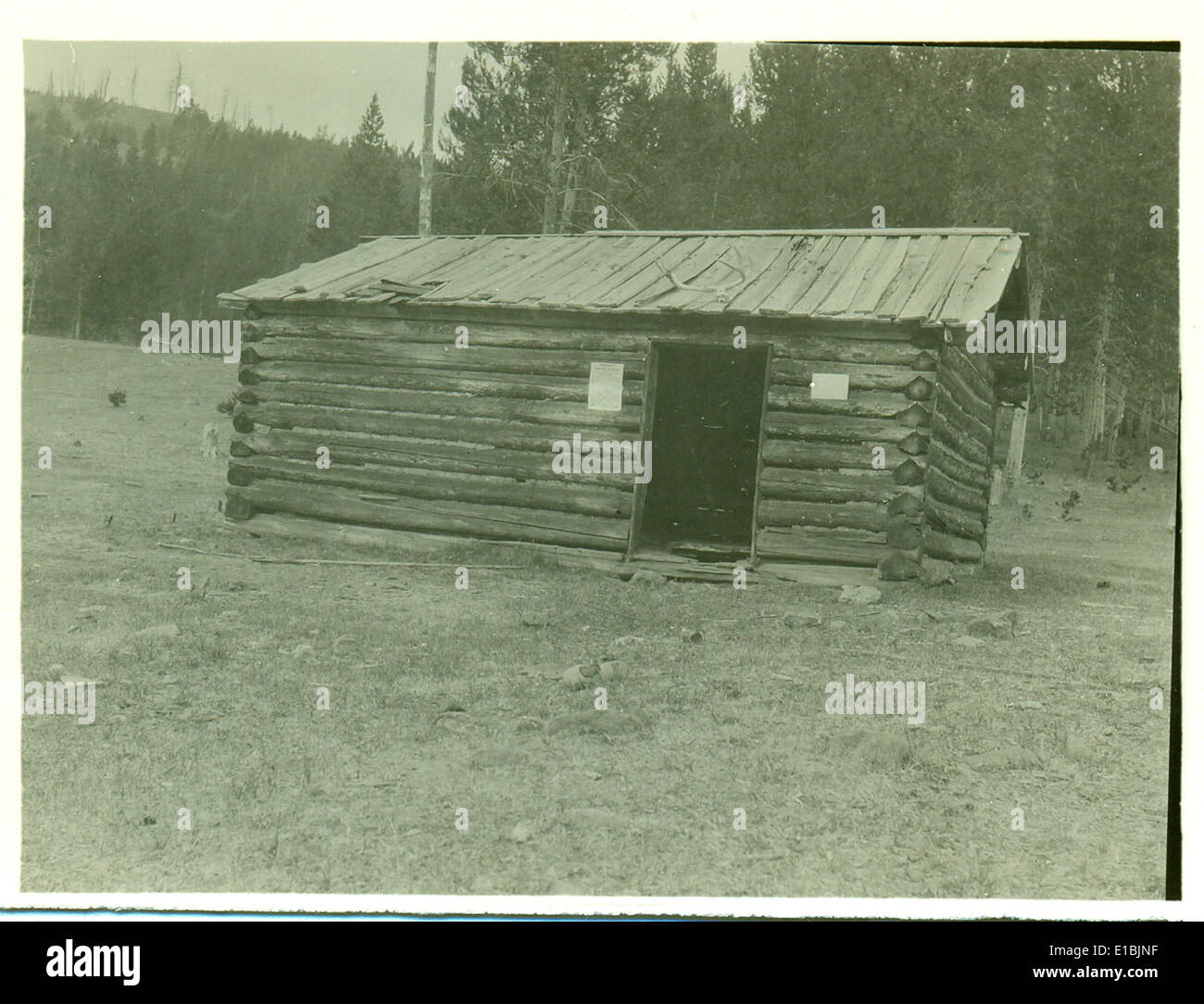 The Kading 1917 Forest Service Ranger Station in Helena National Forest ...