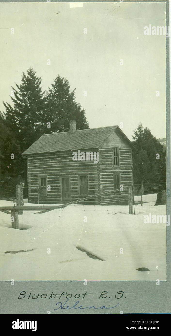 The Blackfoot Ranger Station, located in the Helena National Forest, is ...