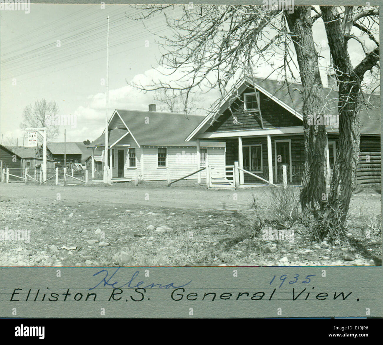 Elliston 5, built in 1935, is a historic Forest Service Ranger Station ...