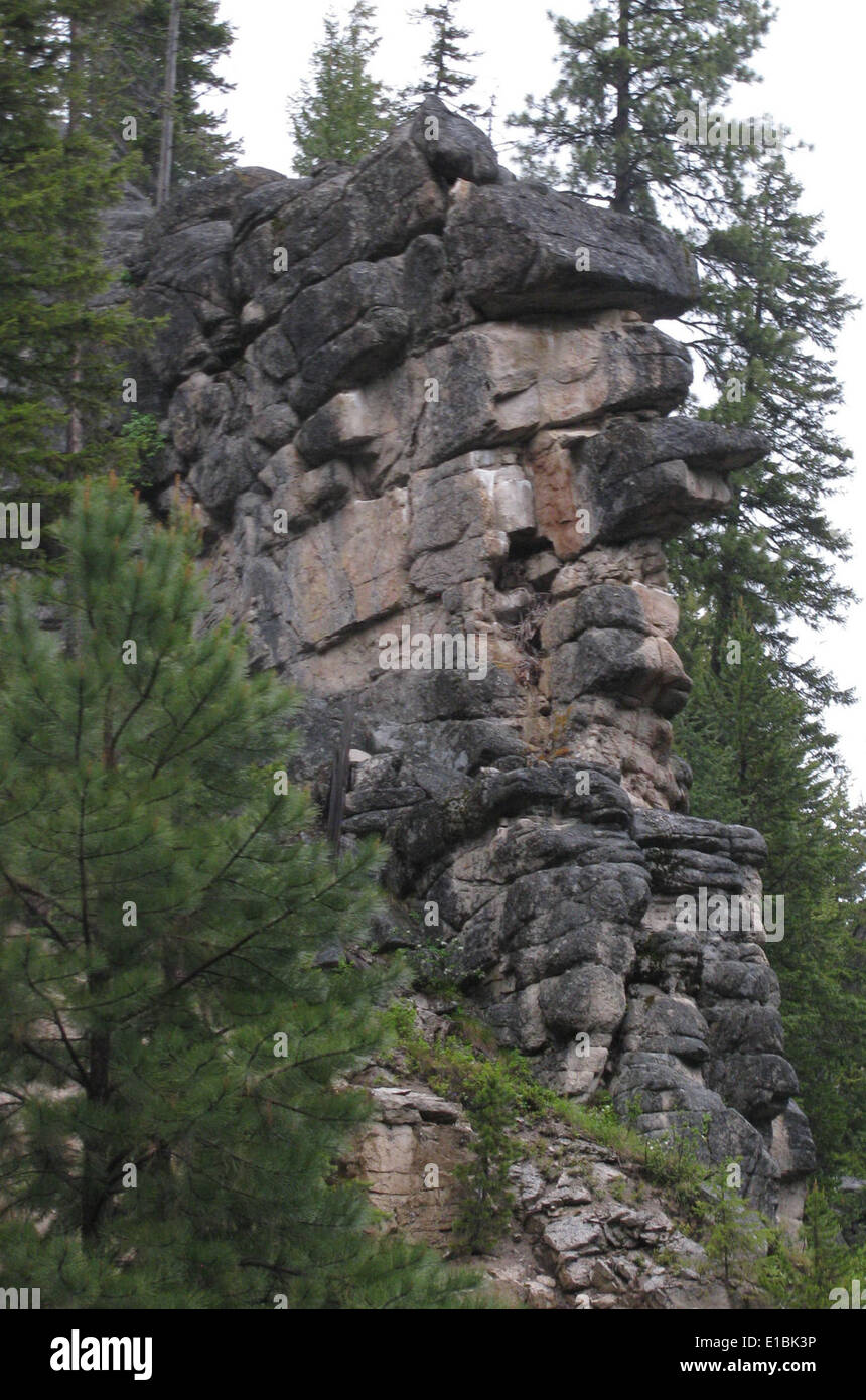 Lolo hot springs hi-res stock photography and images - Alamy