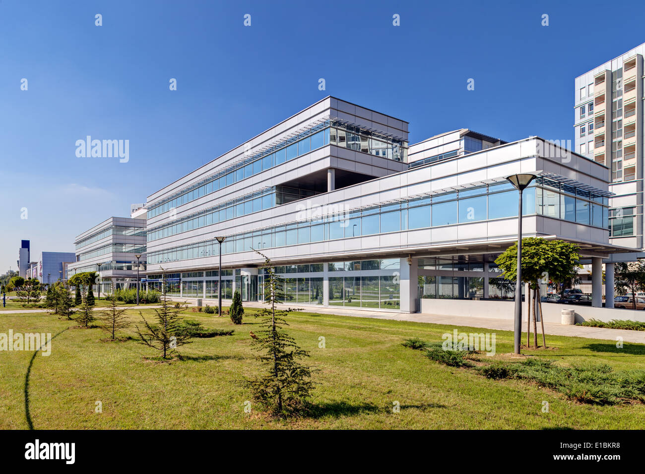 New complex of residential buildings Stock Photo - Alamy