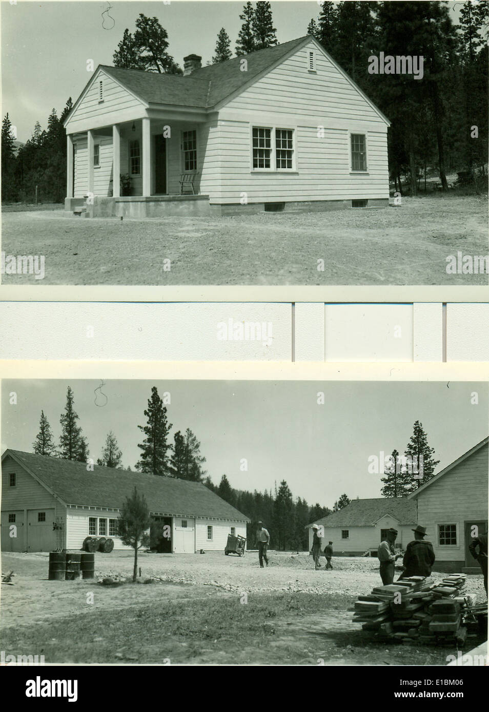 The historical Kootenai National Forest ranger stations, including some ...
