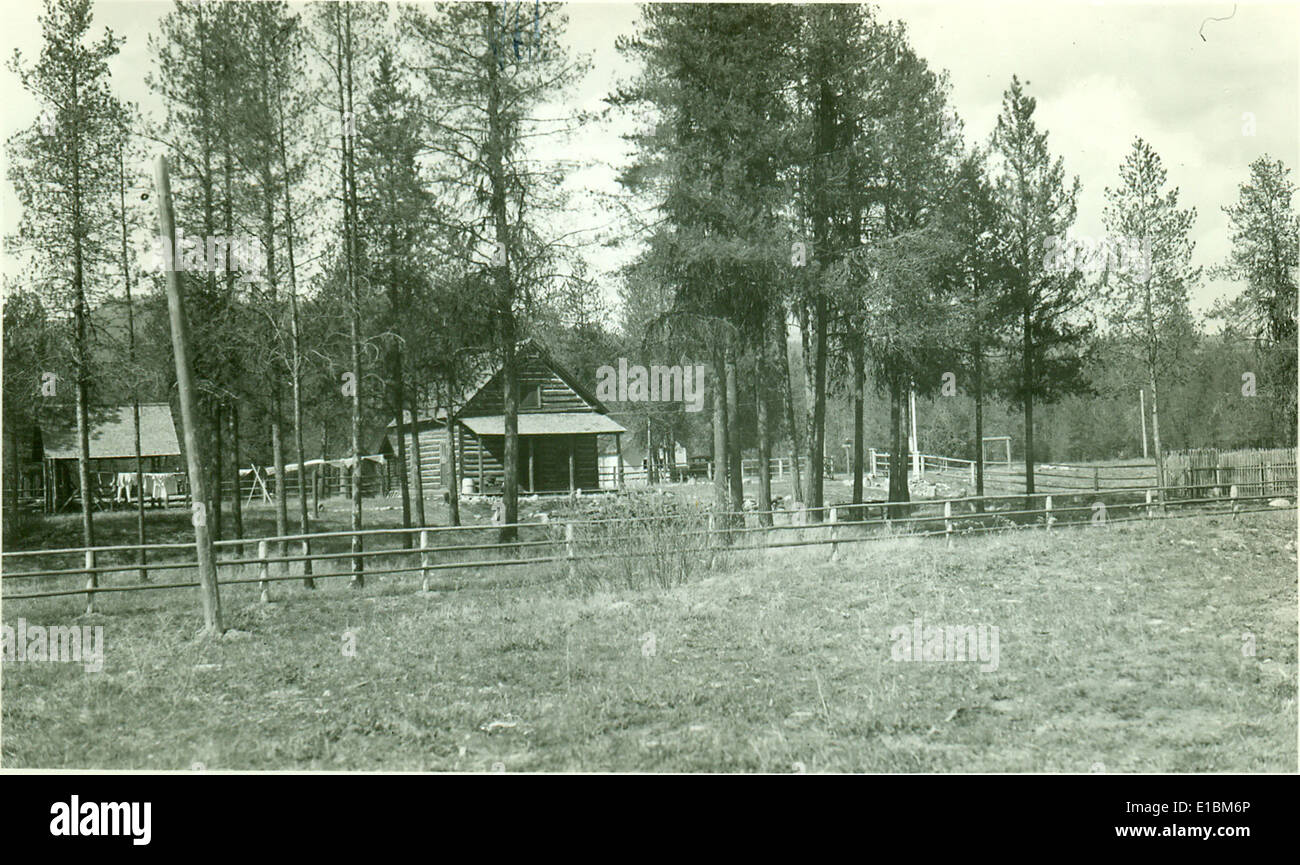 The Fairview 1937 Buildings, located in the Kootenai National Forest ...
