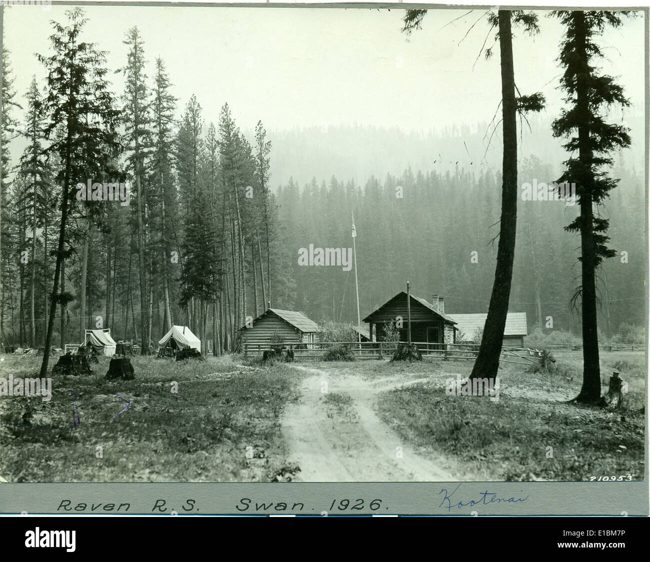 The Raven Ranger Station, built in 1926, stands as a historical ...
