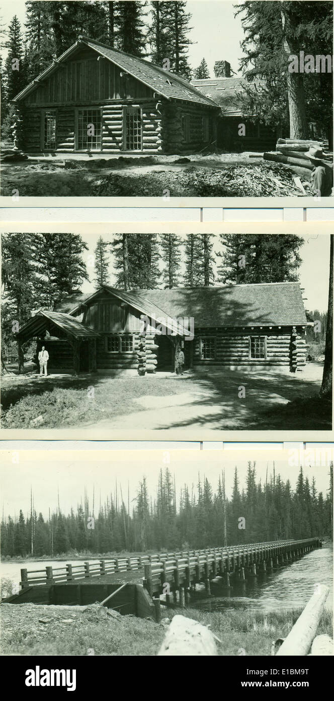 The historic Camp Paxon Scout Camp, located in the Lolo National Forest ...